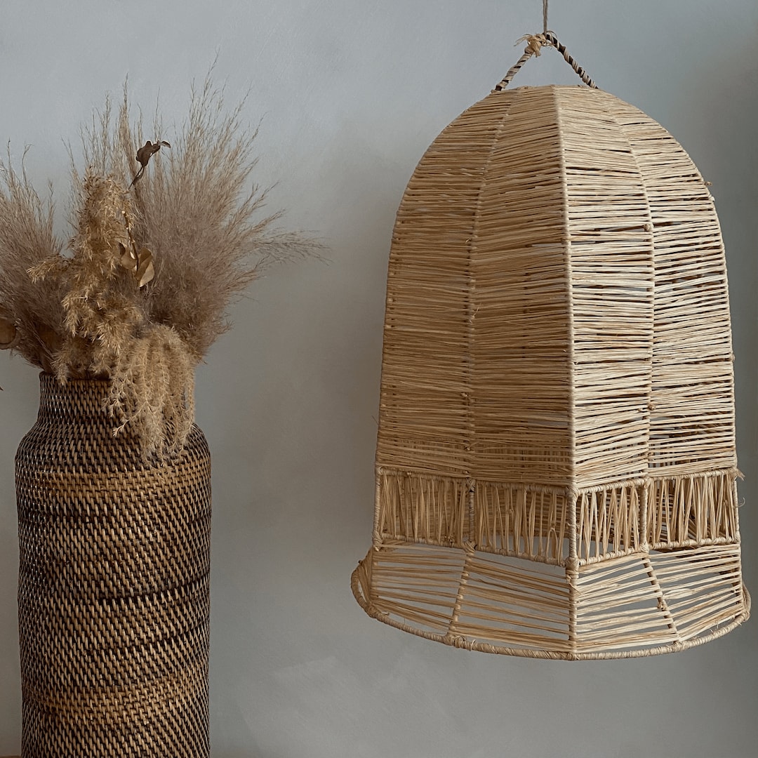 Raffia Lampshade - Etsy