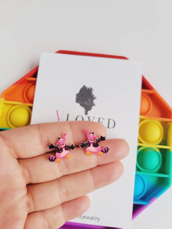 Inside out imaginary friend inspired stud earrings disney | Etsy