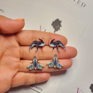 Buy Sea Creatures Pandora Avatar Inspired Stud Earrings Disney Necklace Disney Choker Disney Jewelry Neytiri Cosplay Online in India Etsy