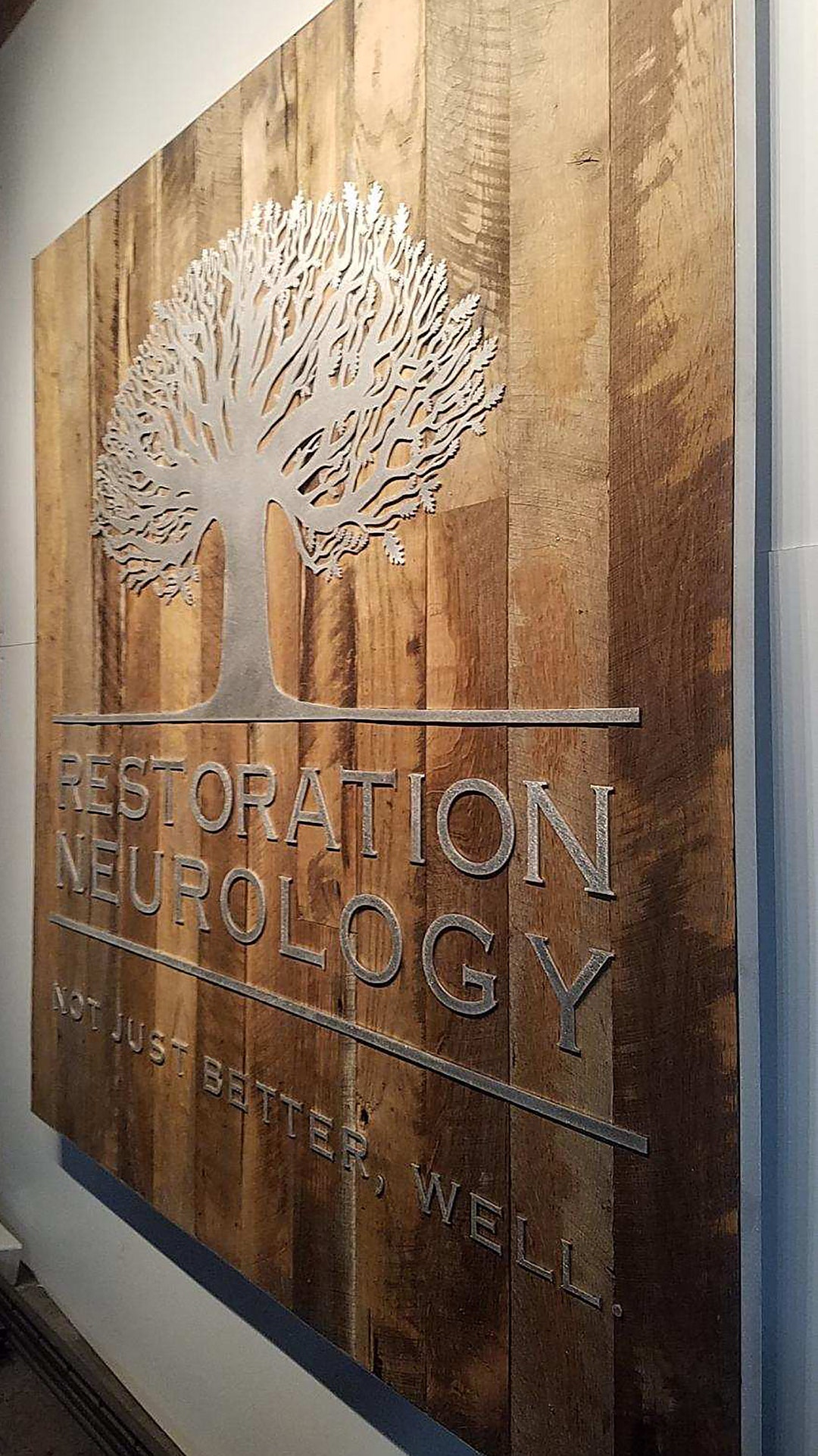 Reclaimed Wood & Metal Signs Custom Sign Shop In/outdoor - Etsy