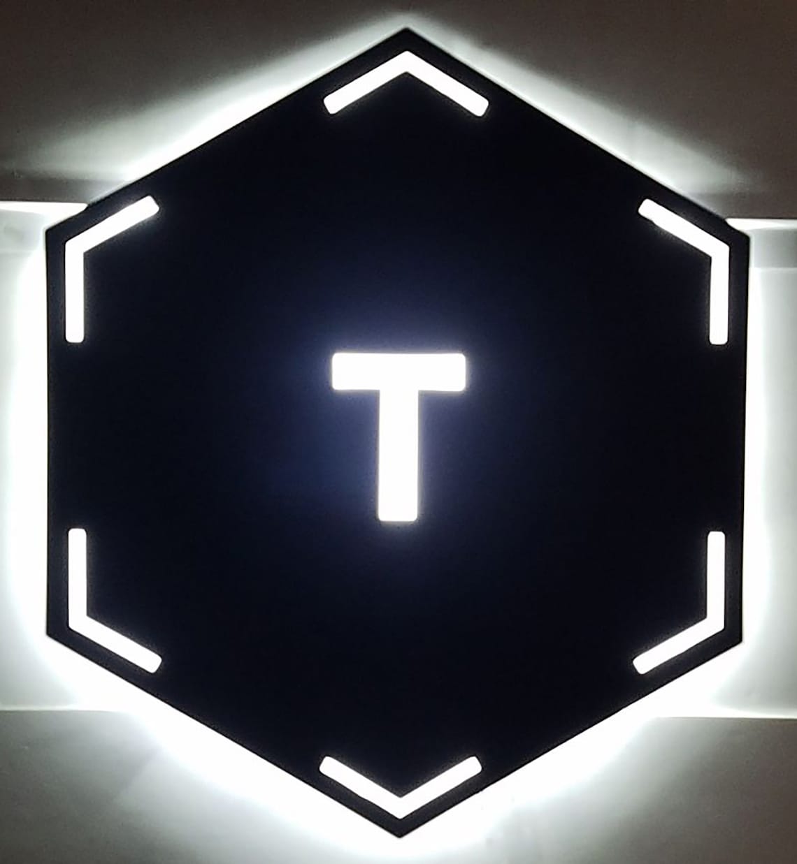 LED Lit Signage Glowing Logo Sign Cut-out Logo on - Etsy