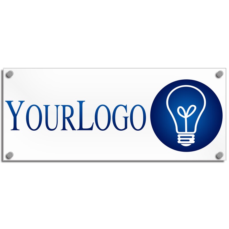 Full Color Print Custom Acrylic Building Sign Any - Etsy
