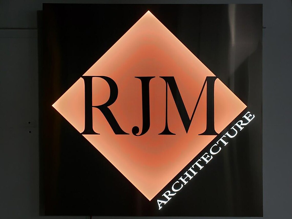 LED Lit Signage Glowing Logo Sign Cut-out Logo on - Etsy