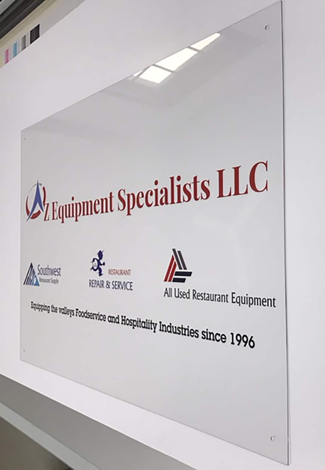 Full Color Print Custom Acrylic Building Sign Any - Etsy