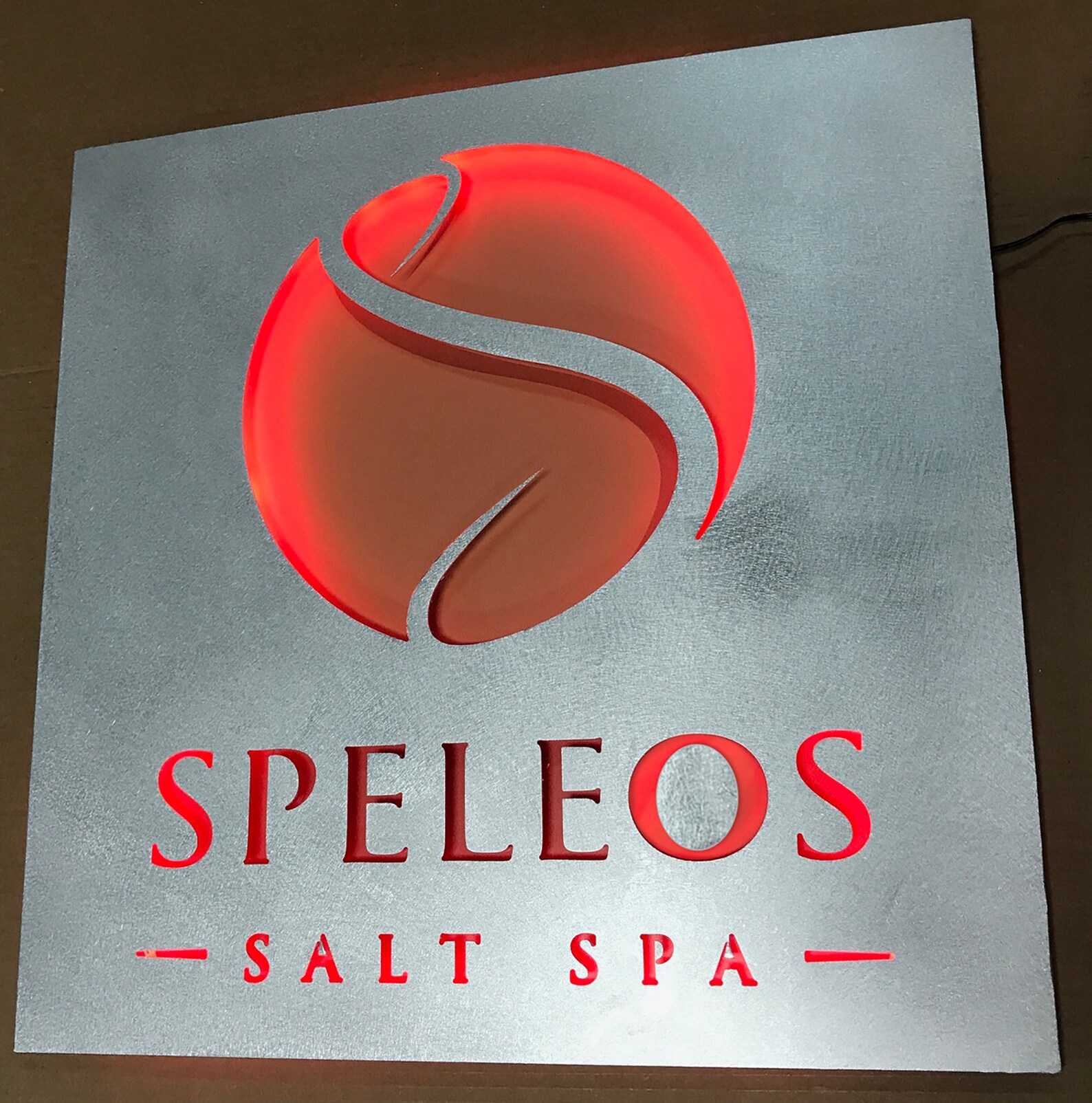 LED Lit Signage Glowing Logo Sign Cut-out Logo on - Etsy