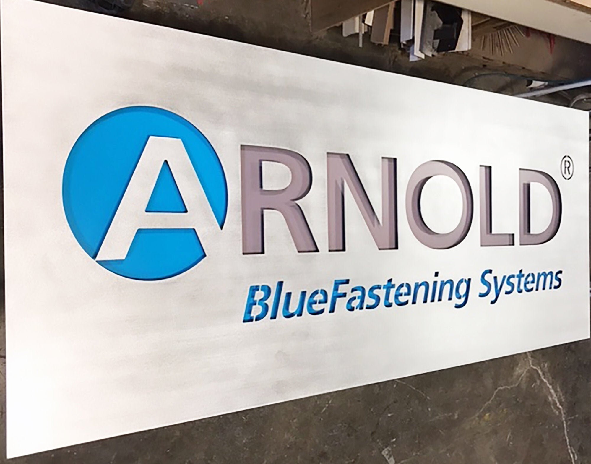 Custom Metal Sign Cut Dual-layer Logos Full Color - Etsy