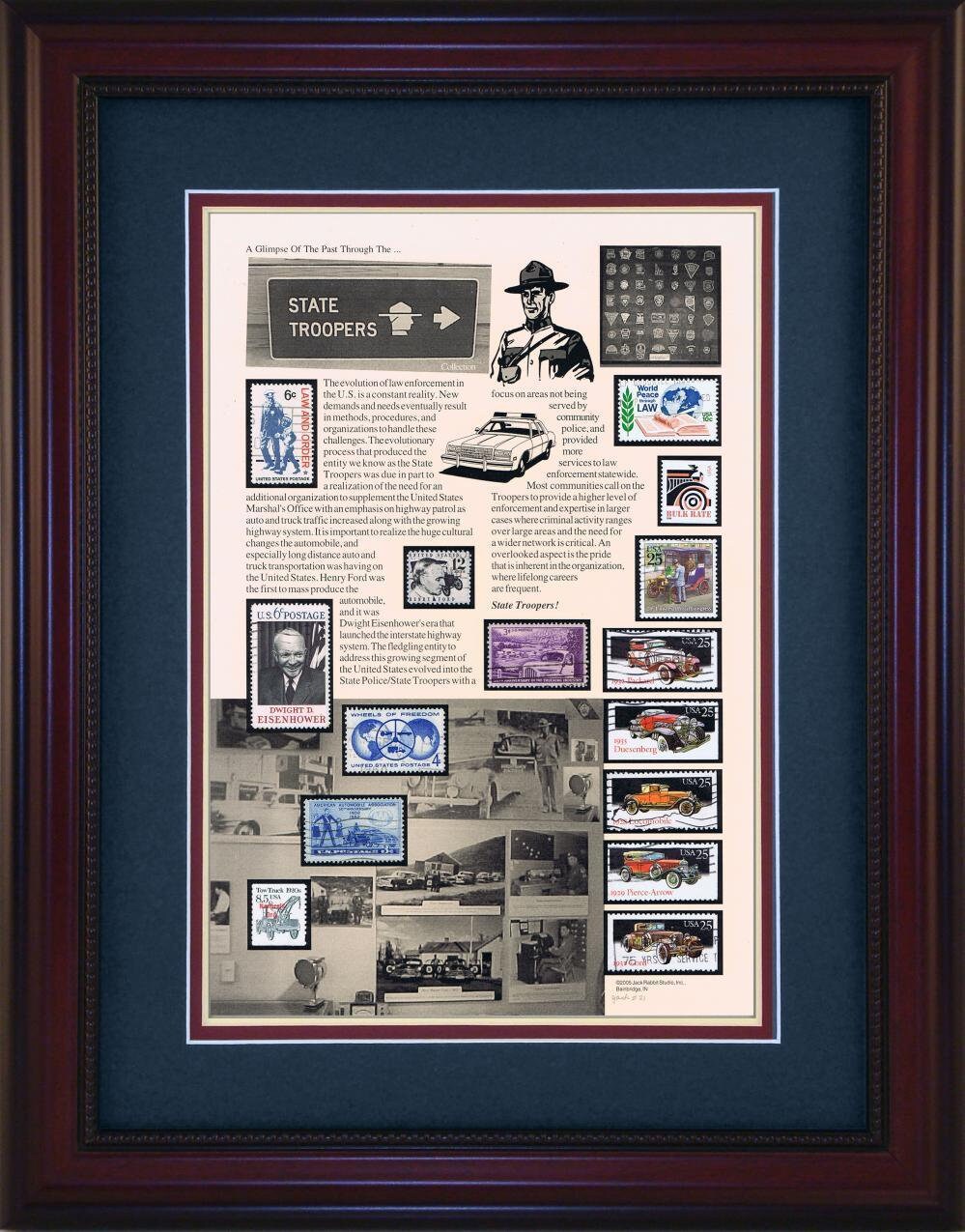 State Trooper Personalized Unique Framed Gift - Etsy