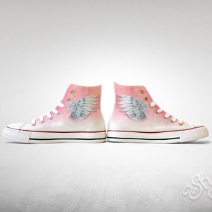 Angel Wings Shoes, Custom Made Sneakers (you May Order Them With Your ...
