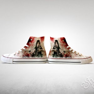 Zombie Hunter Custom Made Shoes - Etsy