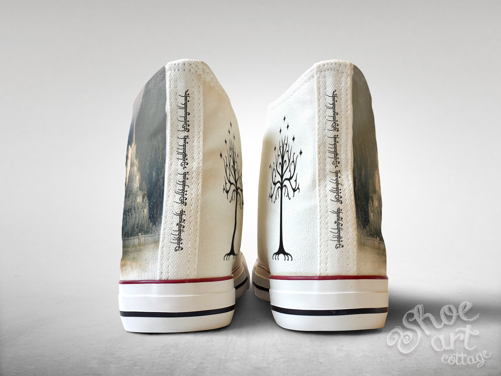 Journey of the Wizard Custom Made Shoes | Etsy