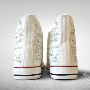 I Love Math, Calculus, Custom Made Shoes - Etsy
