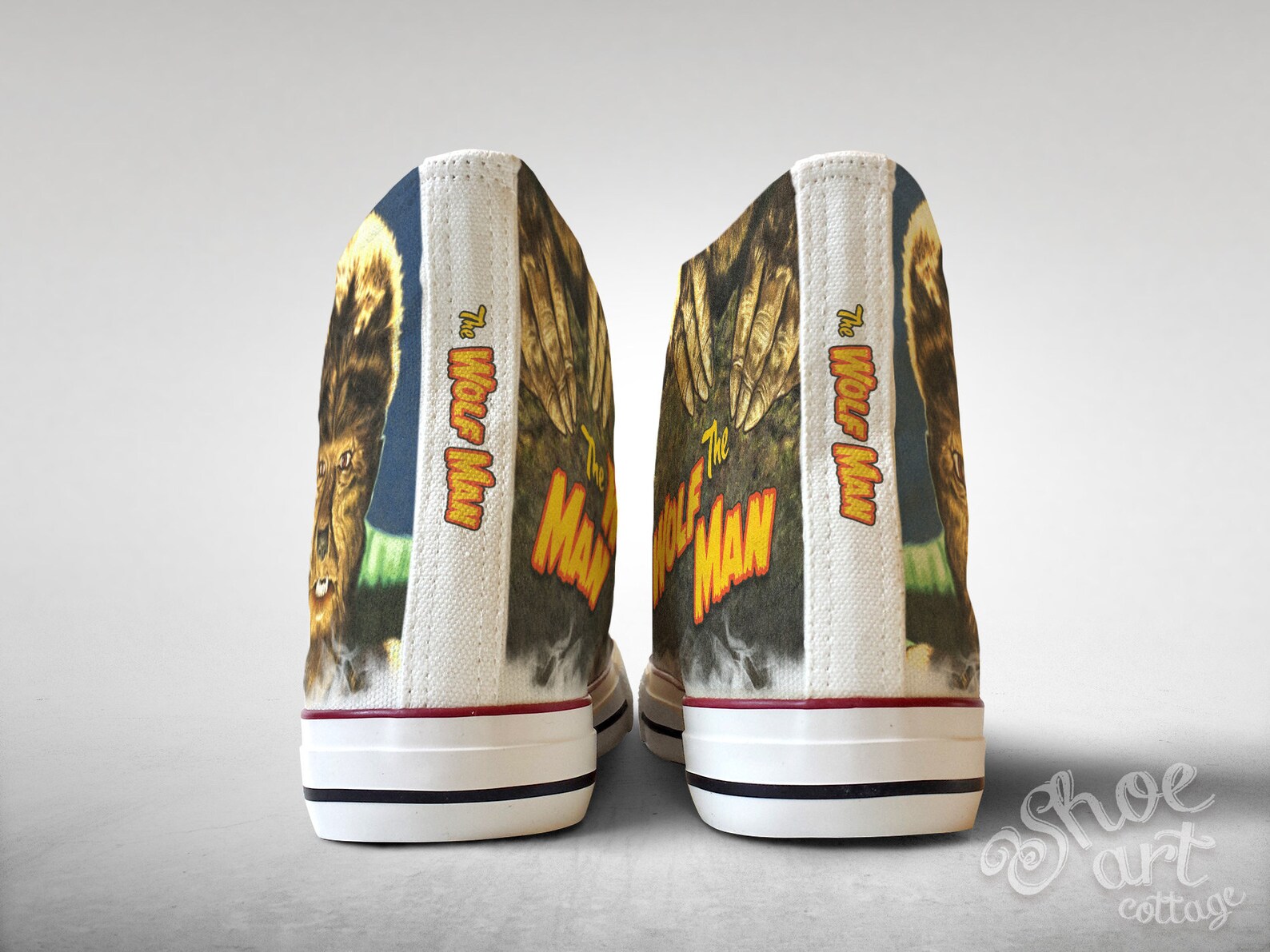 Classic Movie the Wolf Man Custom Made Shoes - Etsy
