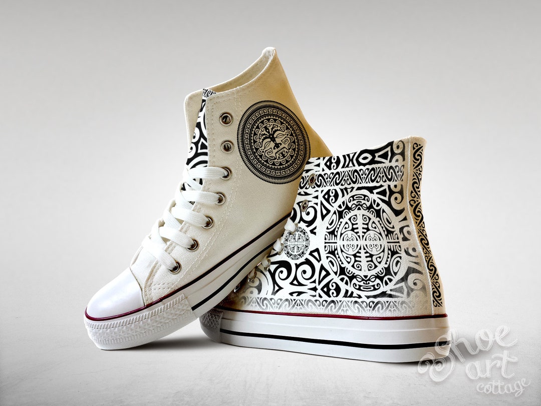 Maori Design, Custom Made Shoes - Etsy