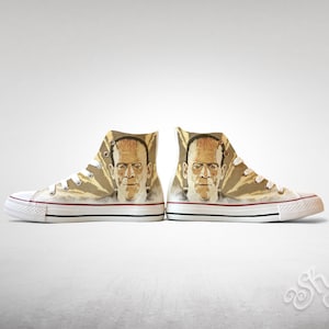 Classic Frankenstein Movie, the Creature, Custom Made Shoes - Etsy