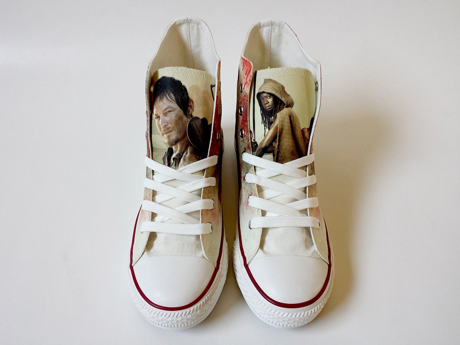 Zombie Hunter Custom Made Shoes | Etsy