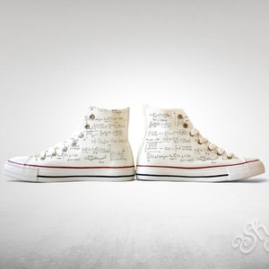 I Love Math, Calculus, Custom Made Shoes - Etsy