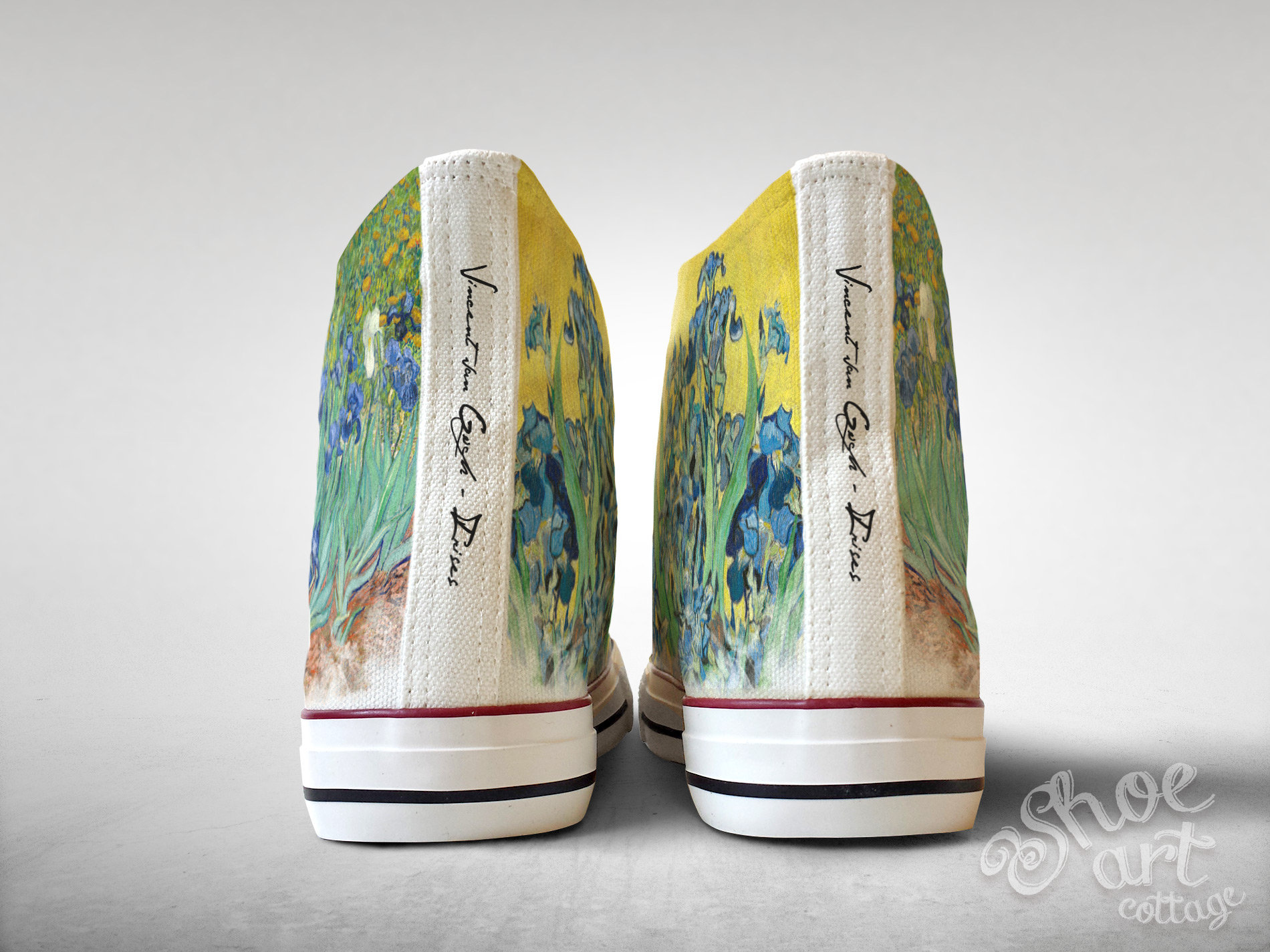 Irises - Vincent Van Gogh, Custom Made Shoes - Etsy