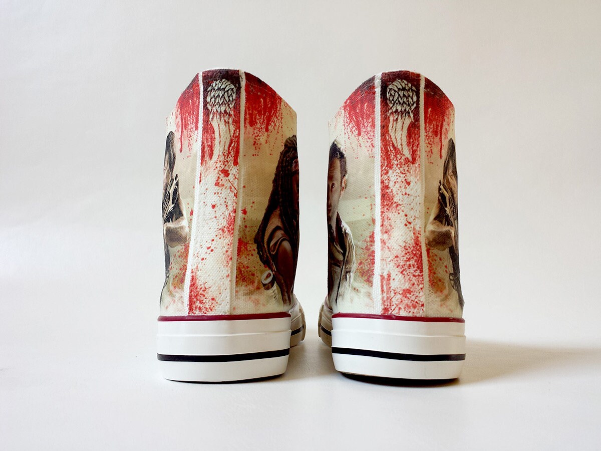 Zombie Hunter Custom Made Shoes | Etsy