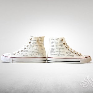 I Love Math, Calculus, Custom Made Shoes - Etsy