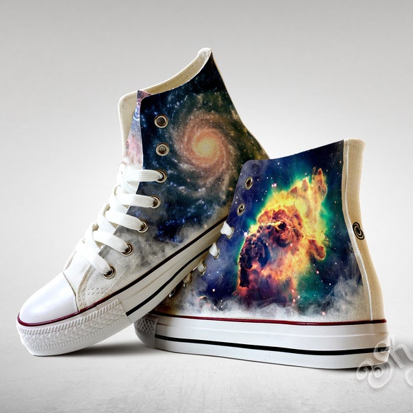 Galaxy Converse - Etsy