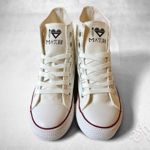 I Love Math, Calculus, Custom Made Shoes - Etsy