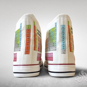Periodic Table of Elements, Custom Made Shoes - Etsy
