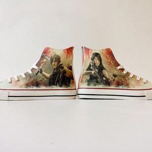 Zombie Hunter Custom Made Shoes - Etsy