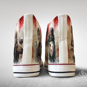 Zombie Hunter Custom Made Shoes - Etsy