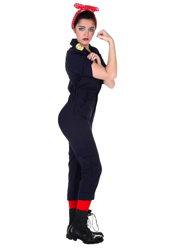 Rosie The Riveter Costume For Kids