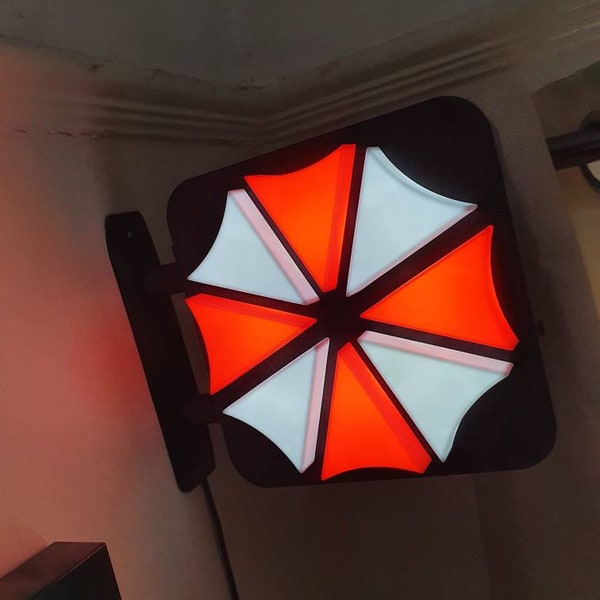Resident Evil Light up Sign - Etsy