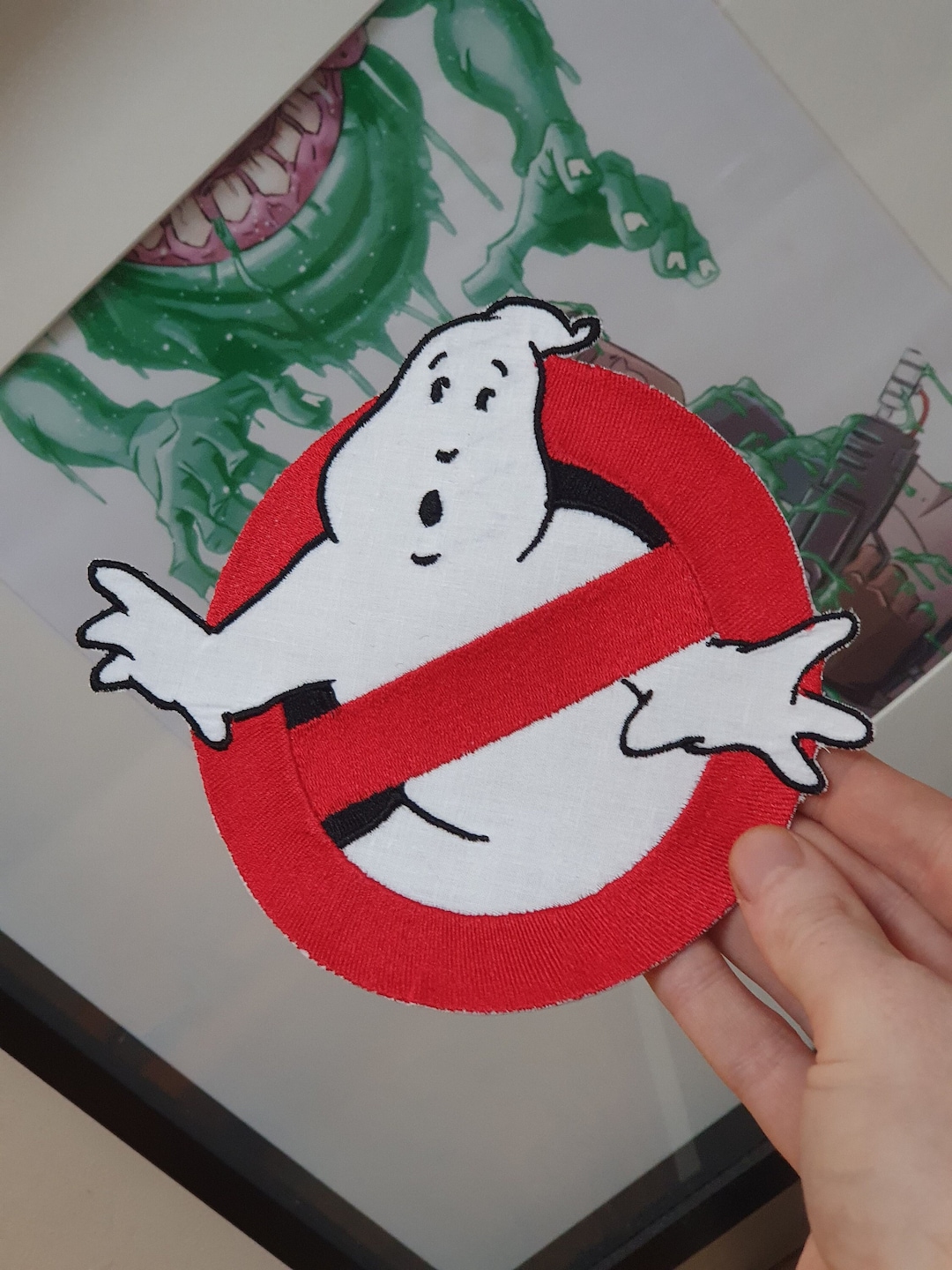 Ghostbusters 1 and 2 Large Patches Extra Large Woven - Etsy UK