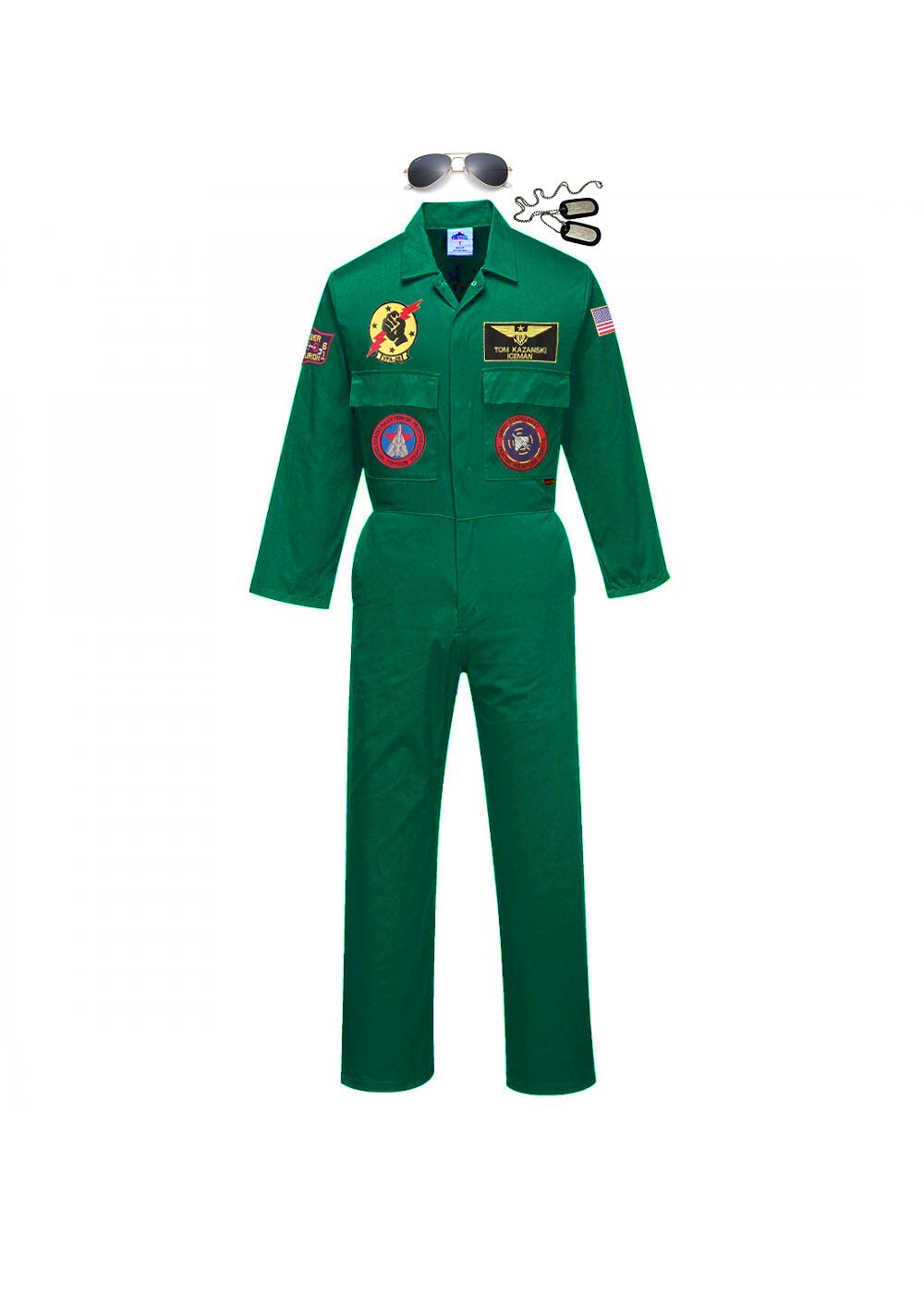 Ice Man Top Gun Costume