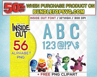 Inside Out Font - Etsy