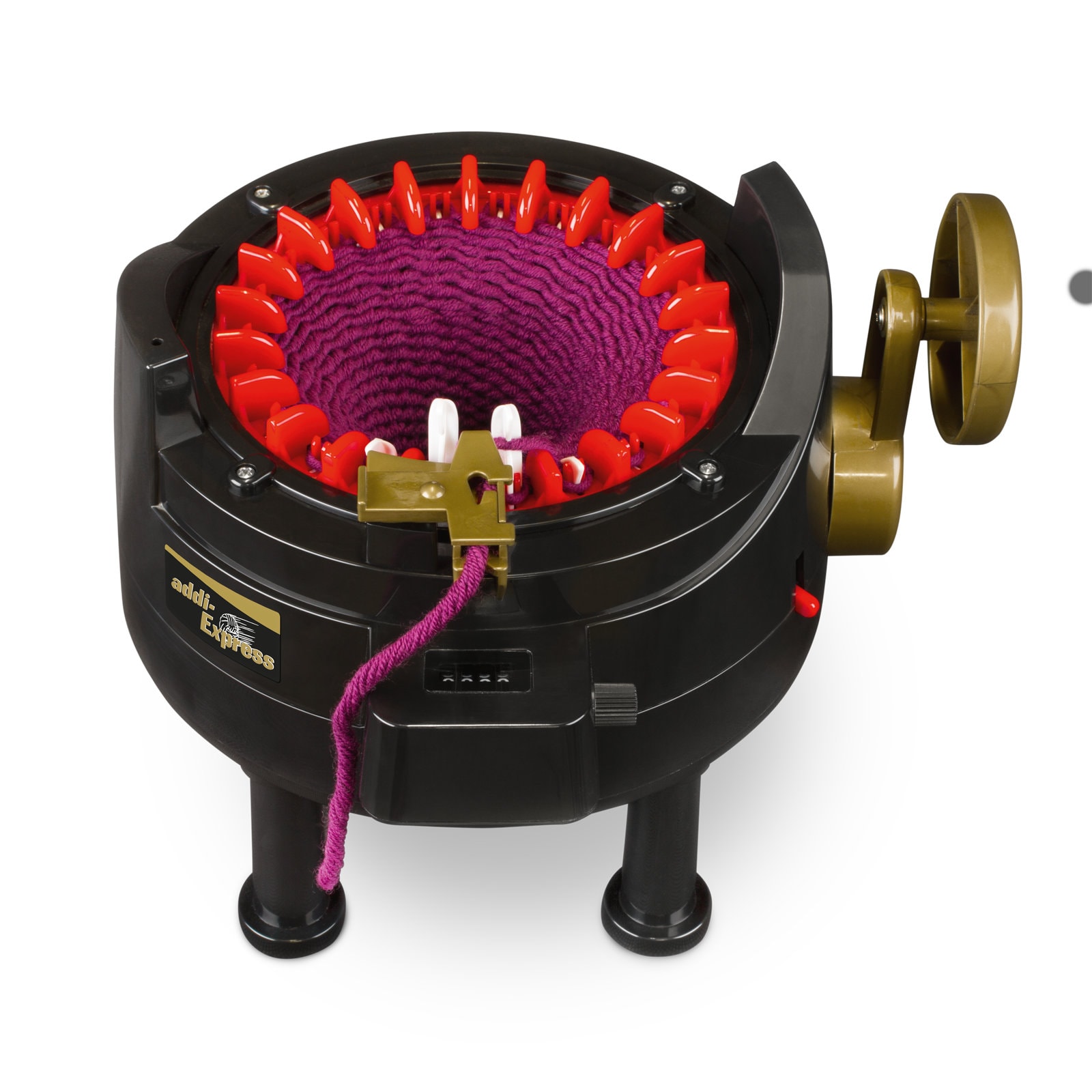 Combination Set: 1 Addi Knitting Machine Express Kingsize With 46 ...