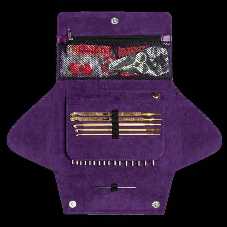 Addi Click Case WOOLLY HUGS Needles Set Cordneedlescrochet | Etsy