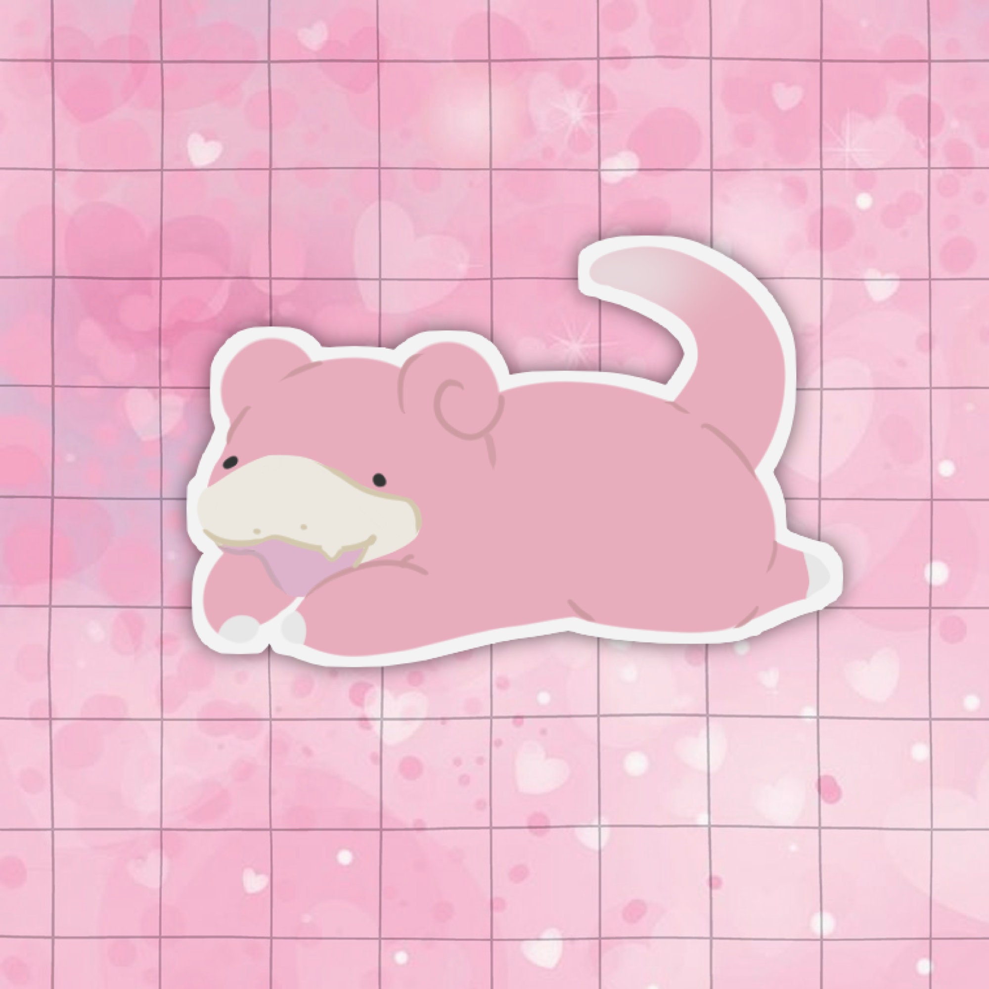 Craft Supplies & Tools Stickers Slowpoke sticker etna.com.pe