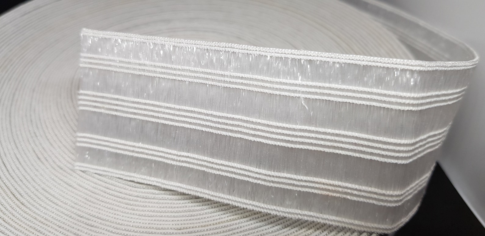 White Non Roll Waistband Elastic, 40mm, Sold per Metre - Etsy