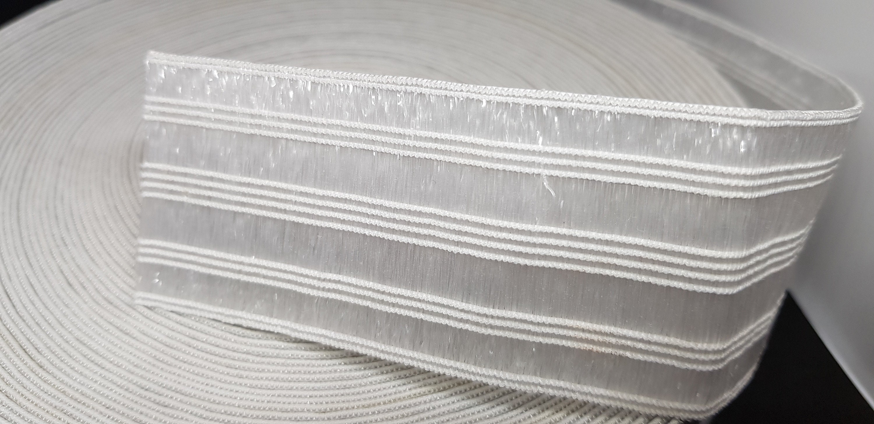 Non Roll White Elastic. Waistband Elastic, 40mm 1 3/4 Inch Wide Elastic ...