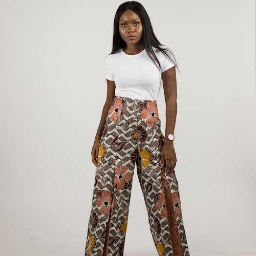 African Print Pants - Etsy