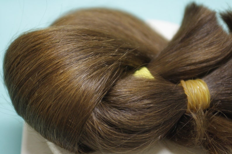 LUX Natural Ukrainian Child Slavic Hair Dark Blonde 35cm/14" and 136gr ...
