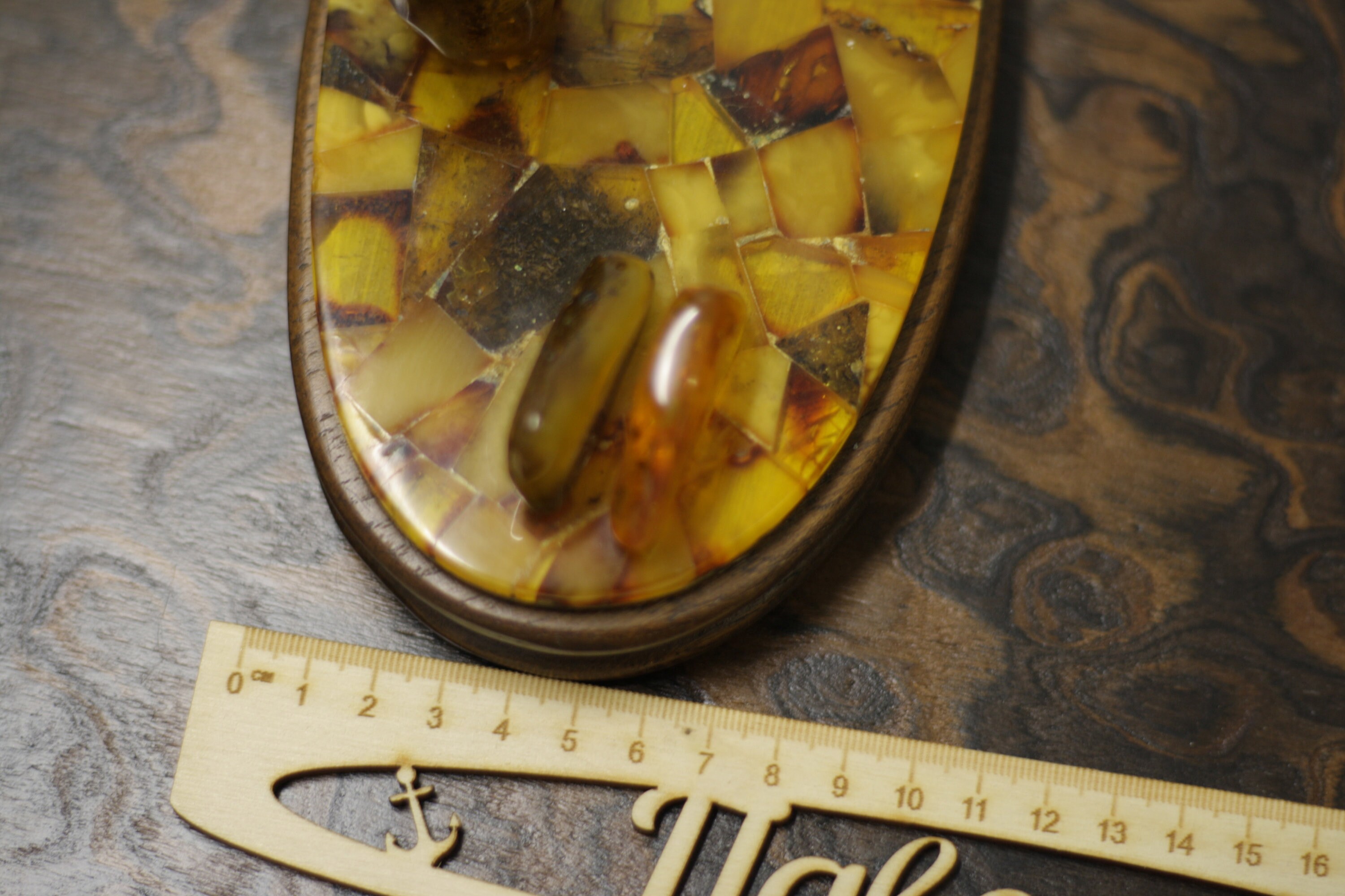 Vintage Amber Writing Set. Baltic Amber. Inclusions. the Only One on ...