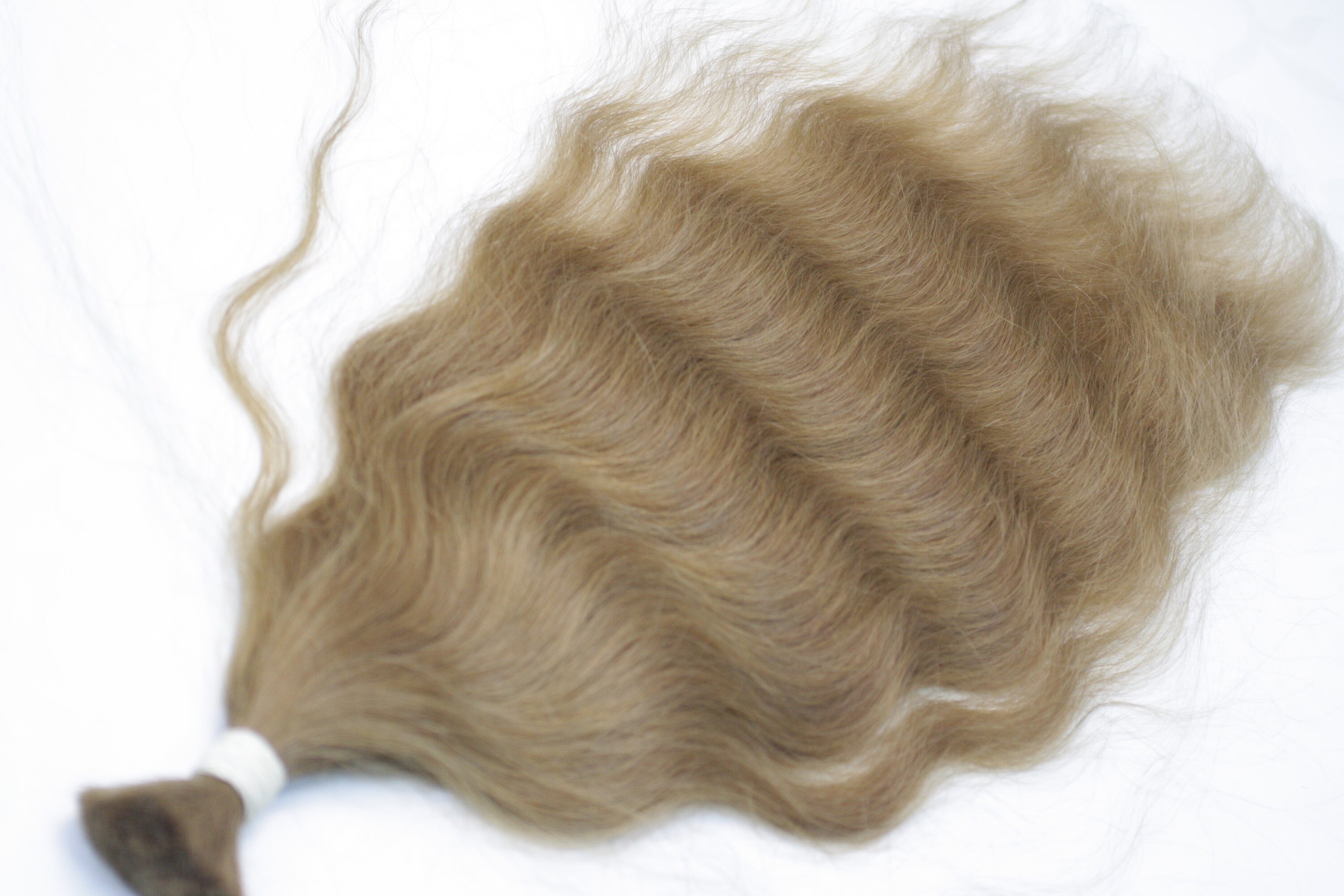 LUX Natural THIN SILKY Wavy Hair Extensions Light Brown - Etsy