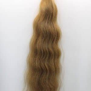 LUX Natural THIN SILKY Wavy Hair Extensions Light Brown - Etsy