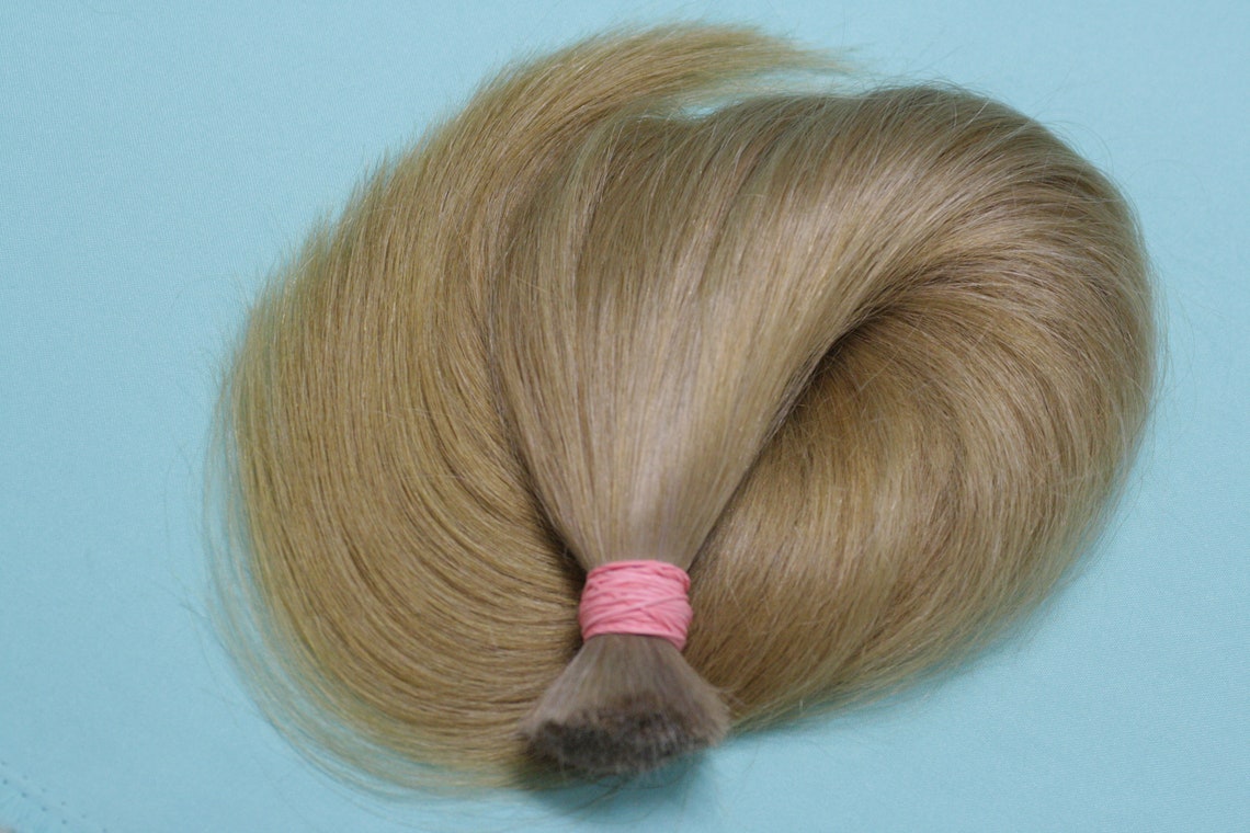 LUX Natural Ukrainian Slavic Hair Blonde 50cm/197 and - Etsy