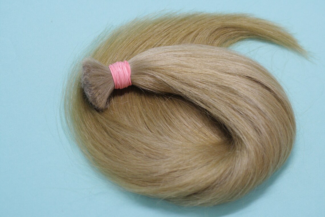 LUX Natural Ukrainian Slavic Hair Blonde 50cm/197 and - Etsy