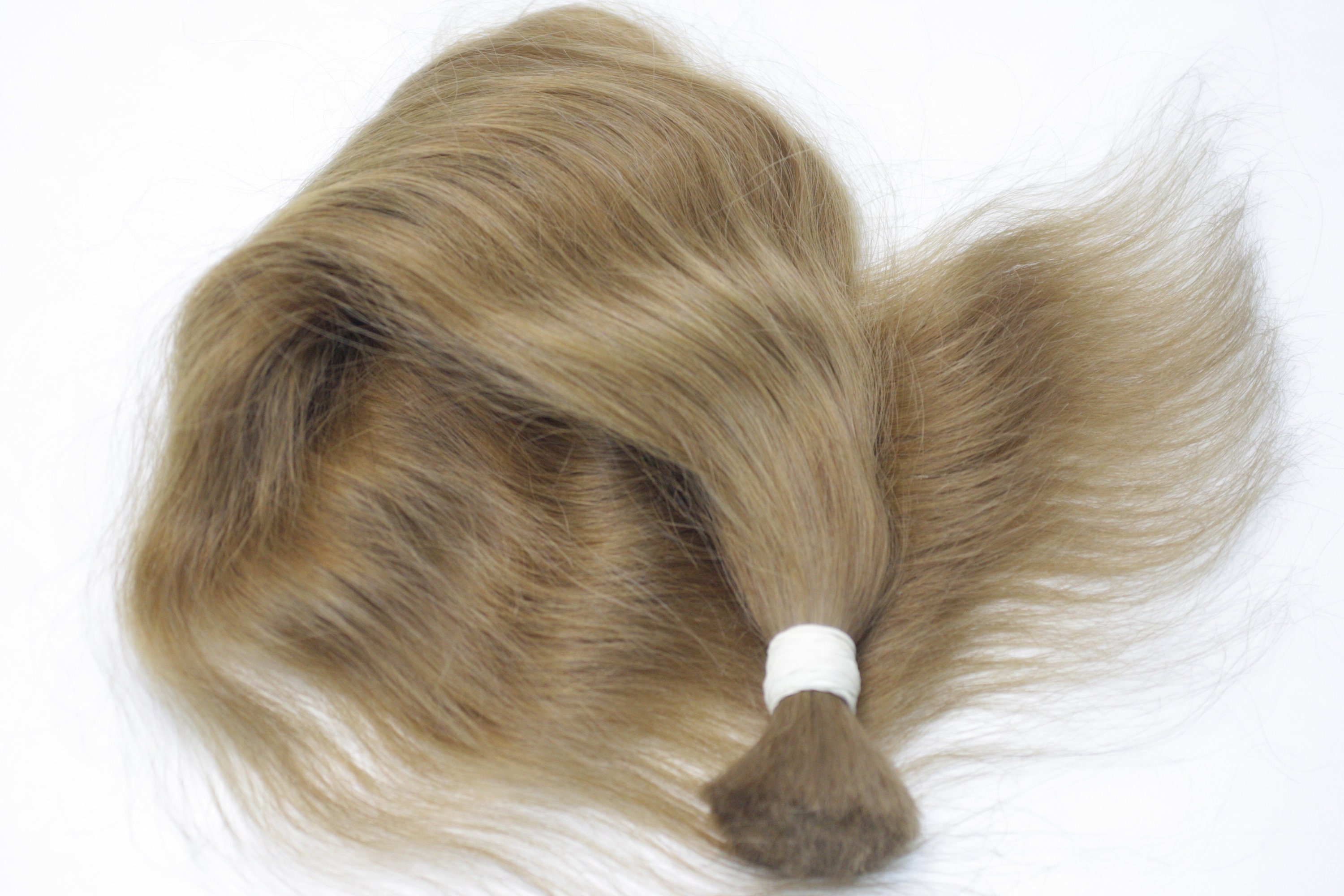 LUX Natural THIN SILKY Wavy Hair Extensions Light Brown - Etsy