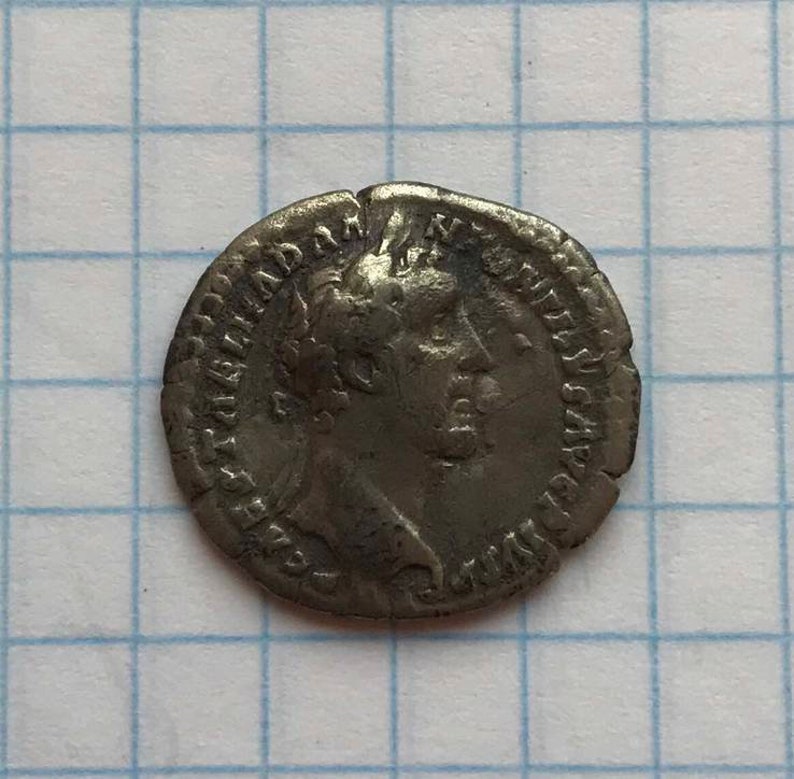 RARE Antique Silver Coin Denarius Roman Empire Emperor - Etsy UK
