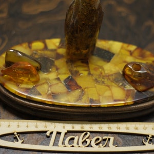 Vintage Amber Writing Set. Baltic Amber. Inclusions. the Only One on ...