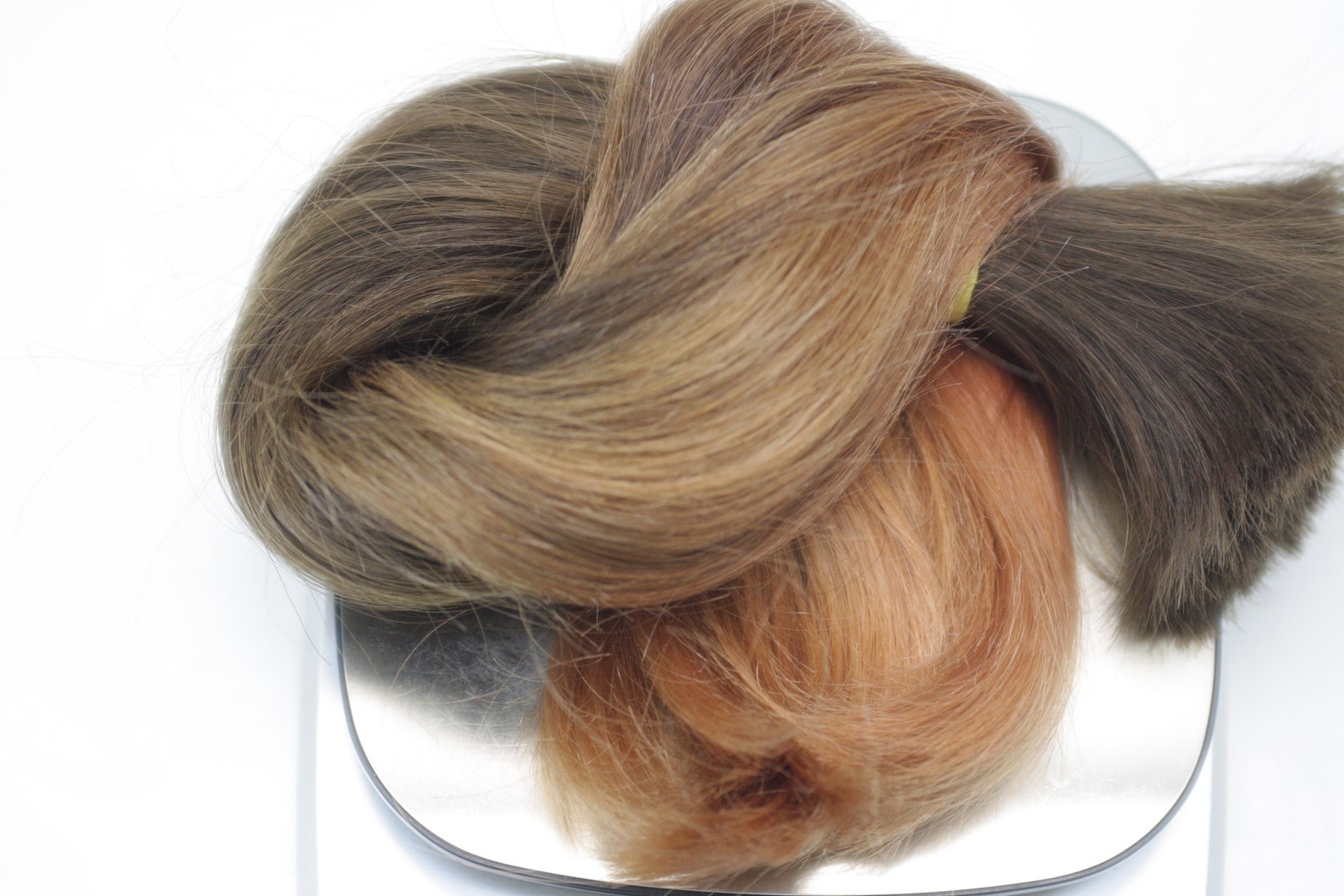 LUX Natural Ukrainian Slavic Hair Extension Brown/pink - Etsy