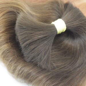 LUX Natural Ukrainian Slavic Hair Extension Brown/pink - Etsy